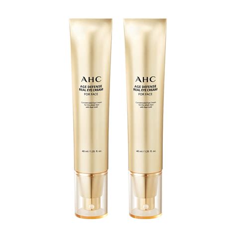 【ahc】黃金逆時超導胜肽緊緻全臉眼霜40mlx2入 蝦皮購物