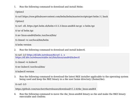 Steps To Install A Single Node Kubernetes Cluster Suse Rancher And Rke Kubernetes Cluster