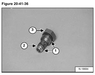 BobCat HYDRAULIC CONTROL VALVE ADVANCED CONTROL SYSTEM ACS BICSTM Valve Check Valve