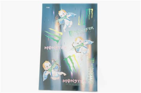 Наклейки (набор) MONSTER ENERGY (25х17см) (#7366) - купить по выгодным ...