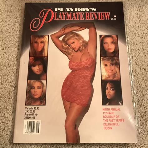 Vintage Playboy Magazine Playmate Review 1993 Anna Nicole Smith £1415