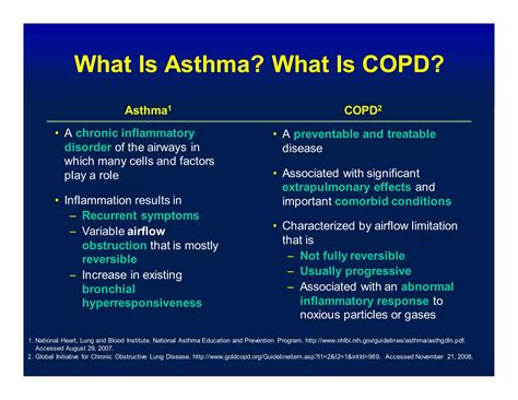 Copd And Asthma Docx