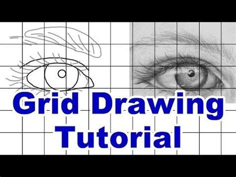 Grid Drawing Tutorial Online Art Lessons Drawing Tutorial Art Lessons Art Lesson Plans