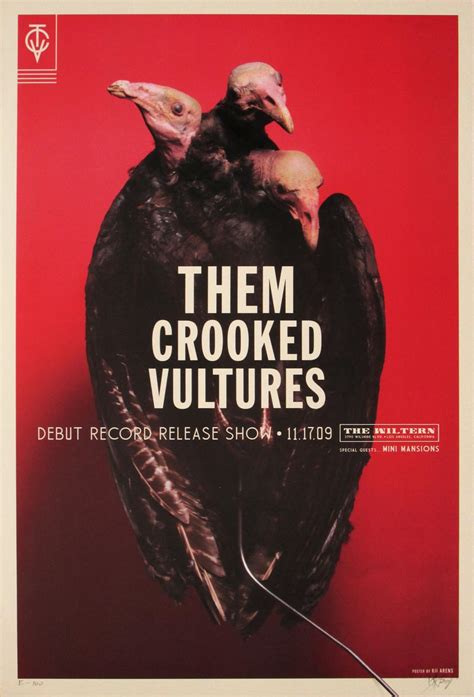 Them Crooked Vultures Poster
