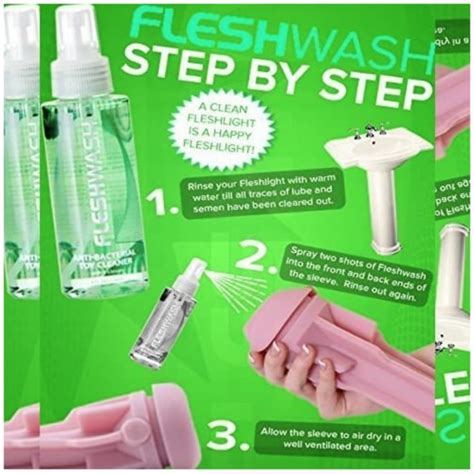 Fleshlight Care Pack Fleshwash And Renewing Powder 2 Each