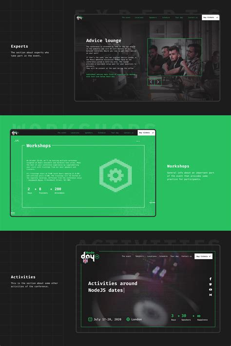 Nodejs Day Behance