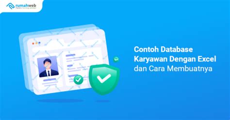 Contoh Database Karyawan Dengan Excel Dan Cara Membuatnya