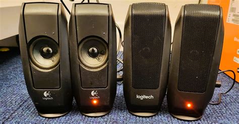 Practical Black Logitech Computer Speakers Electro Props Hire
