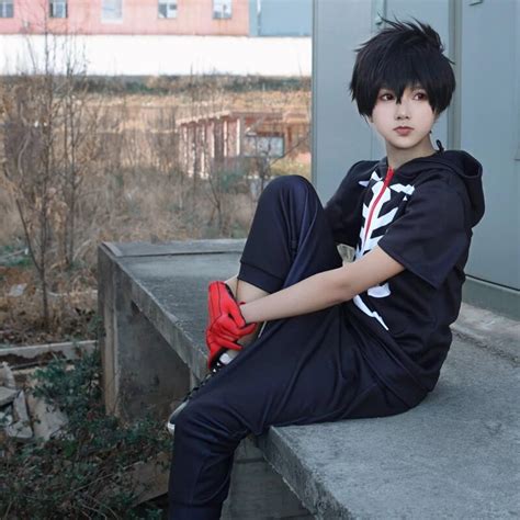 Costumes Men Anime Kemono Jihen Kabane Kusaka Cosplay Costume Carnival Uniform Halloween Suit