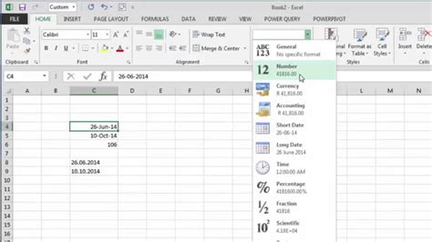 Correctly Formattting Dates In Excel YouTube