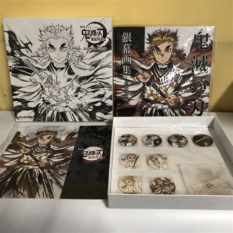 Yahooオークション 劇場版 鬼滅の刃 無限列車編 銀幕画集・豪華版