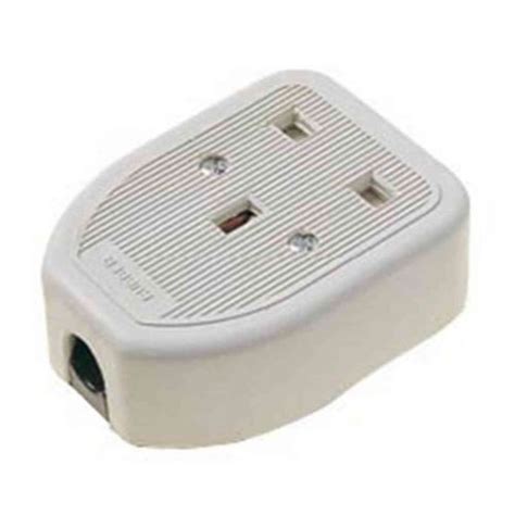 1 Gang Heavy Duty Rubber 13a Trailing Extension Socket