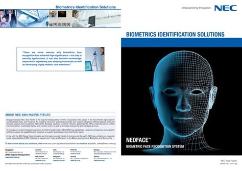 Nec Neoface Biometric Face Recognition System Ppt