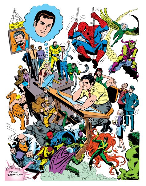 Marvel Mourns The Loss Of John Romita Sr Marvel