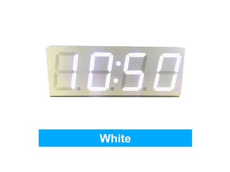 Modulo Reloj Wifi Xy Clock Blanco Control Desde App Sinilink Yorobotics