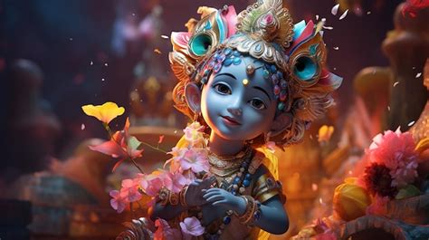 Premium Ai Image Janmashtami Special Krishna Ai Generated Image