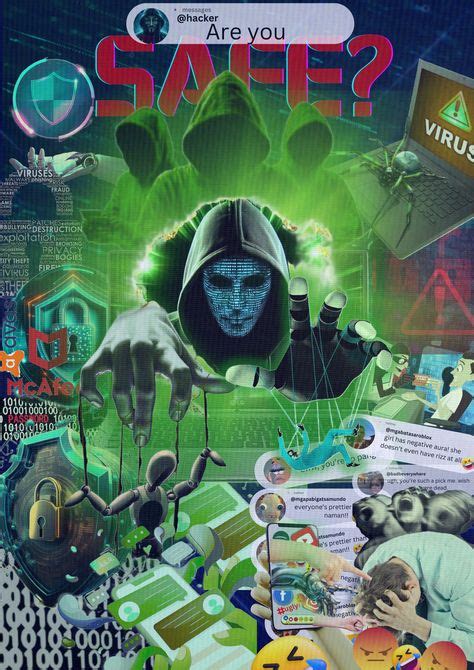 Cybercrime Poster Drawing