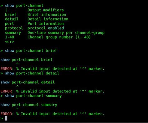 Firepower Show Port Channel Command Problems Cisco Community