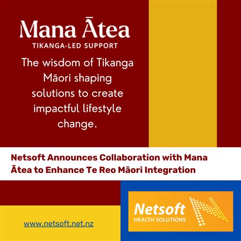 Netsoft Announces Collaboration With Mana Ātea To Enhance Te Reo Māori