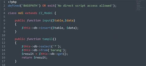 Cara Membuat Crud Create Update Delete Dengan Codeigniter By