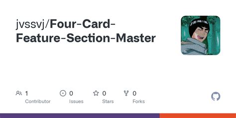 Github Jvssvj Four Card Feature Section Master