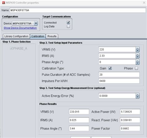 Msp430f6749a Msp430f6749a Custom Board Current Measurement Scaling