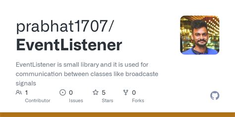 Github Prabhat1707eventlistener Eventlistener Is Small Library And It Is Used For