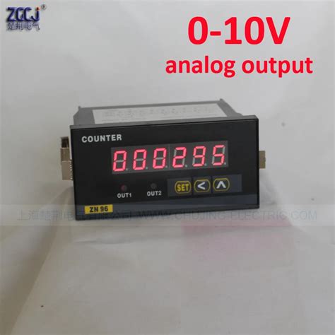 Digital Rpm Indicator With 0 10v Output 0 999999 Smart Digital Tachometer Rotate Speed