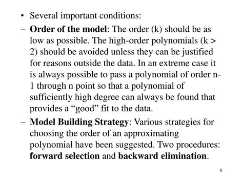 PPT Chapter Polynomial Regression Models PowerPoint Presentation Free Download ID