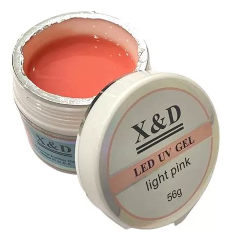 Gel X D Light Pink Rosa Claro Para Alongamento Unha Gel Gr Mercadolivre