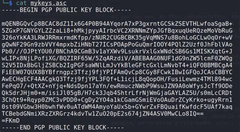 PGP Encryption Practical Examples
