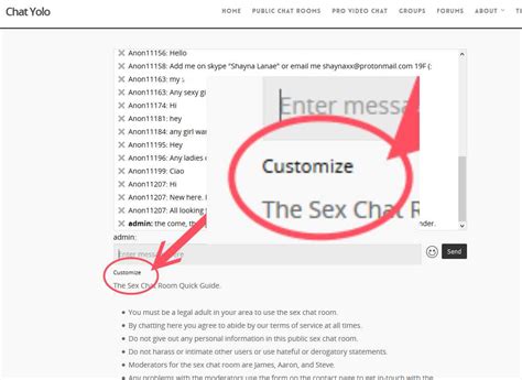 Four New Sex Chat Rooms For Social Media Users Chat Yolo