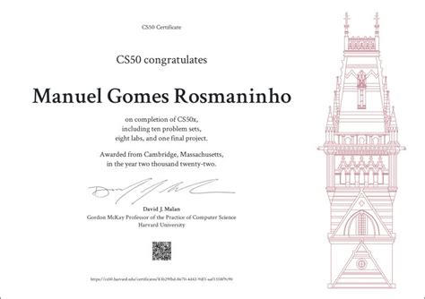 Manuel Gomes Rosmaninho On Linkedin Cs50 Python Javascript Css
