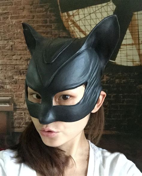 New Dancing Party Mask Sexy Ball Latex Mask Girls Catwoman Masquerade Cat Halloween Fancy Dress