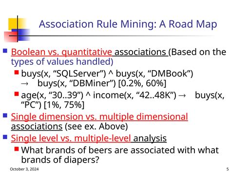 Data Mining Association Rules Techniques Ppt Databases Computer Software And Applications