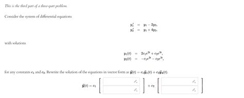 solved this is the third part of a three part problem