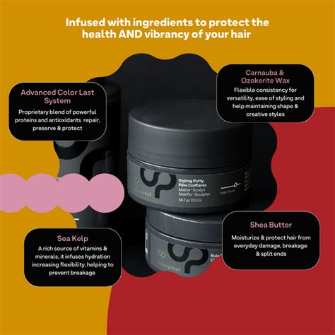 Styling Putty For Short Color Treated Hair Colorproof