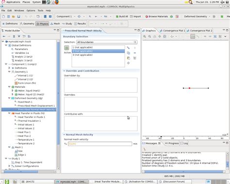 1d Stefan Problem Modeling Boundary Condition