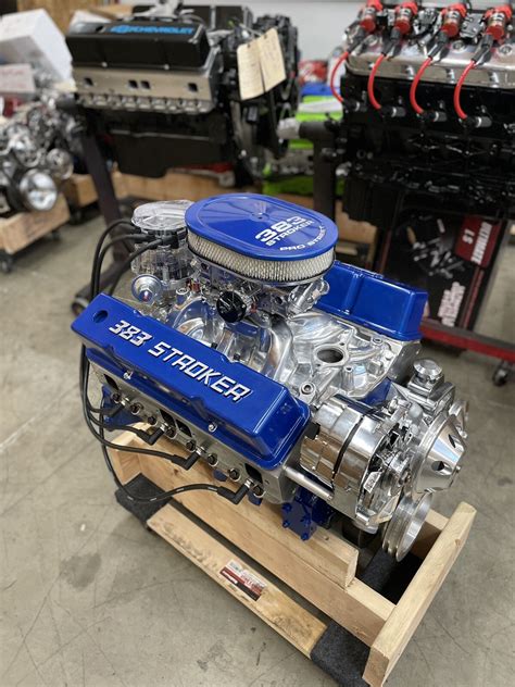 383 R Stroker Motor 510 Roller Turn Key Pro Street Chevy Crate Engine
