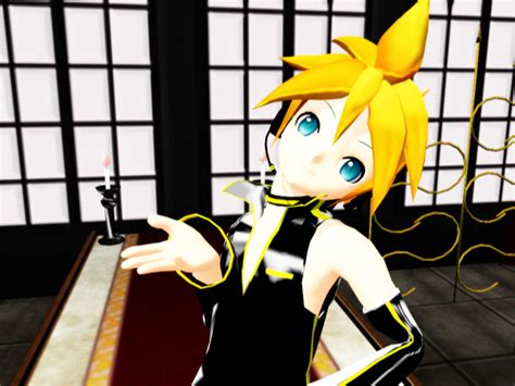 Mmd Project Diva Len By Ayoriki On Deviantart