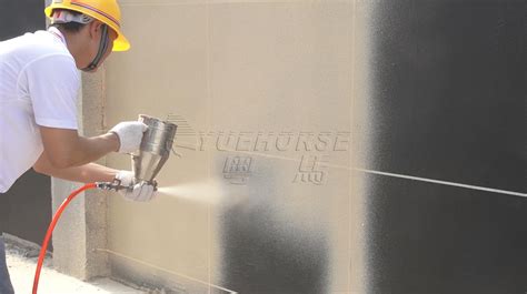 外墙装饰材料真石漆 增强建筑外立面美观 施工