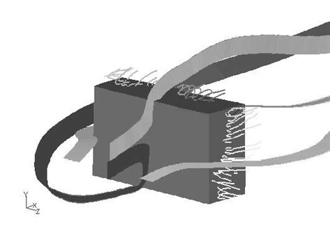 Cfd Calculation Of The Streamlines Around A Sharp Edged Building Download Scientific Diagram