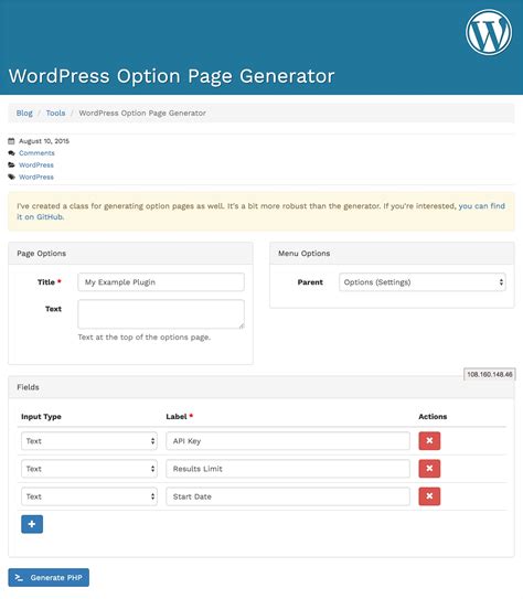 5 Ways To Create A WordPress Plugin Settings Page