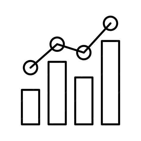 Premium Vector Data Analytic Diagram Chart Outline Icon Vector Illustration