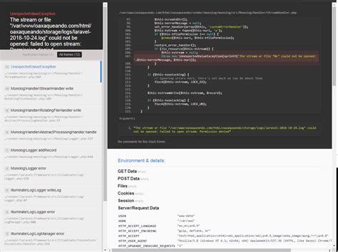 Php Ocultar Errores A Usuario Final Usando Laravel Stack Overflow En Español