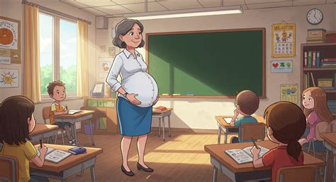 Pregnant Teacher By Mred471 On Deviantart