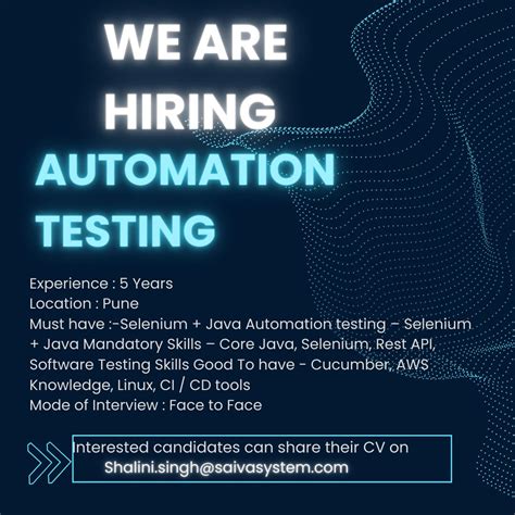sushil singh on linkedin wearehiring mnc hiring automation