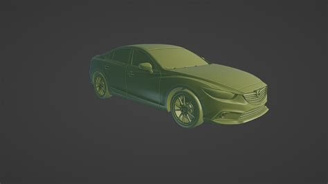 Stl File Mazda 6・3d Printable Design To Download・cults