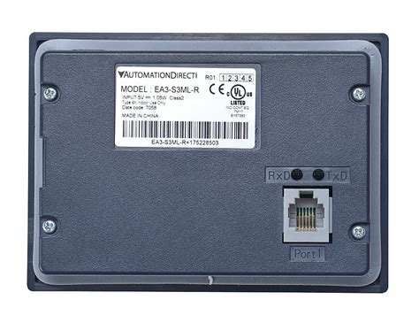 C More Micro Hmi 3in Monochrome Stn Lcd Touch Screen Pn Ea3 S3ml R Automationdirect