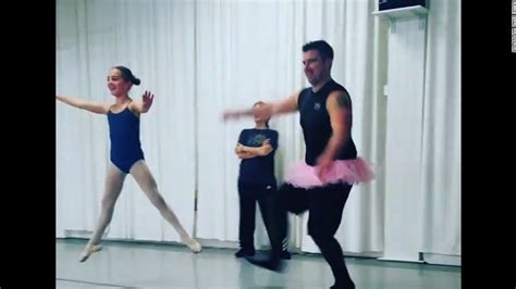 Watch Dads Take On Daughters Ballet Lessons Cnn Video